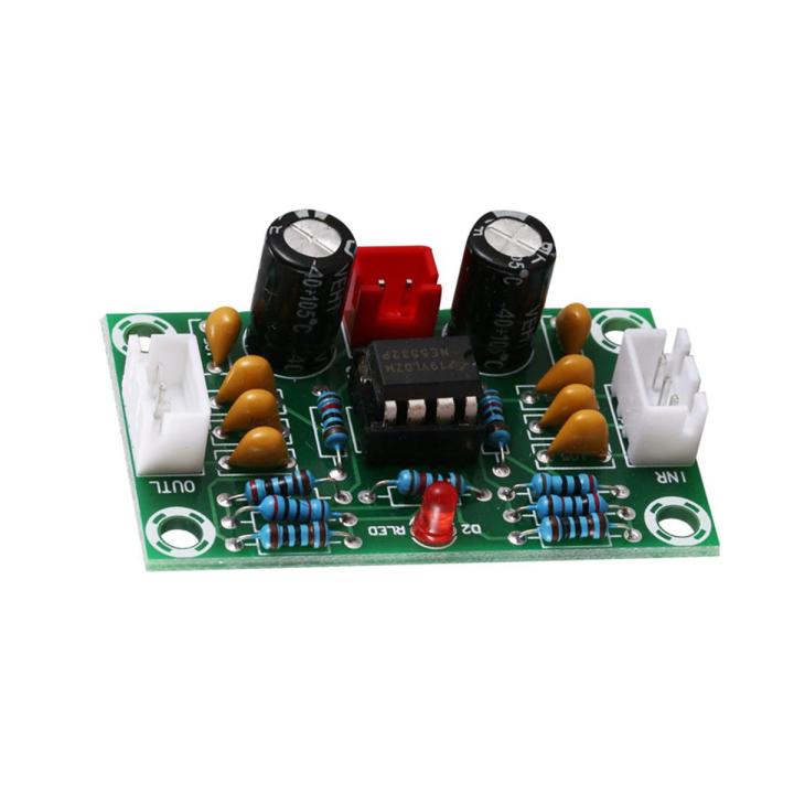 LKPCIGCXM 2X Mini Preamp Op Amp Module Amplifier Dual Channel NE5532 ...