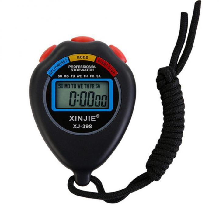 Handheld Digital LCD Stopwatch Professional Training Timer High ...