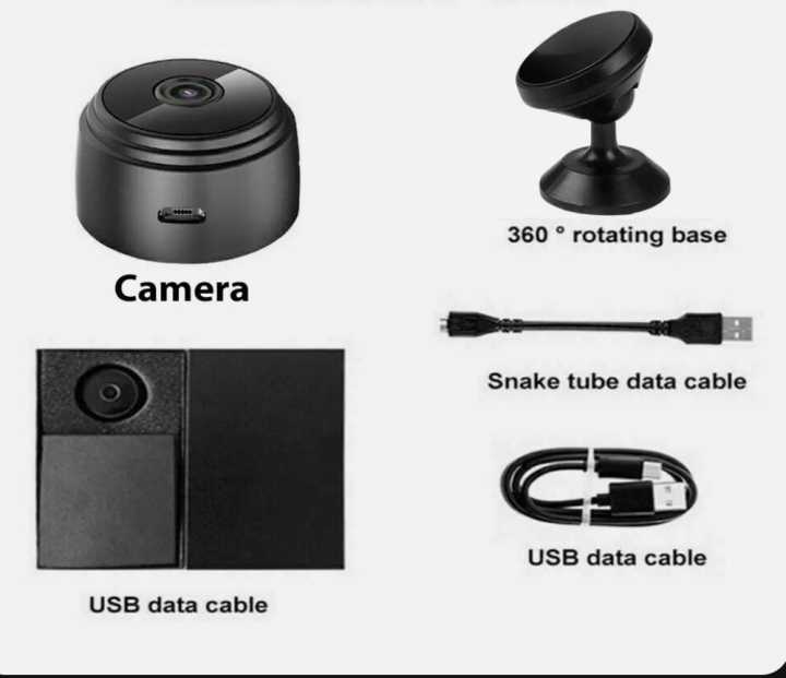 Mini Wireless Camera Wifi IP Home Security 1080P HD Night Vision magnet ...