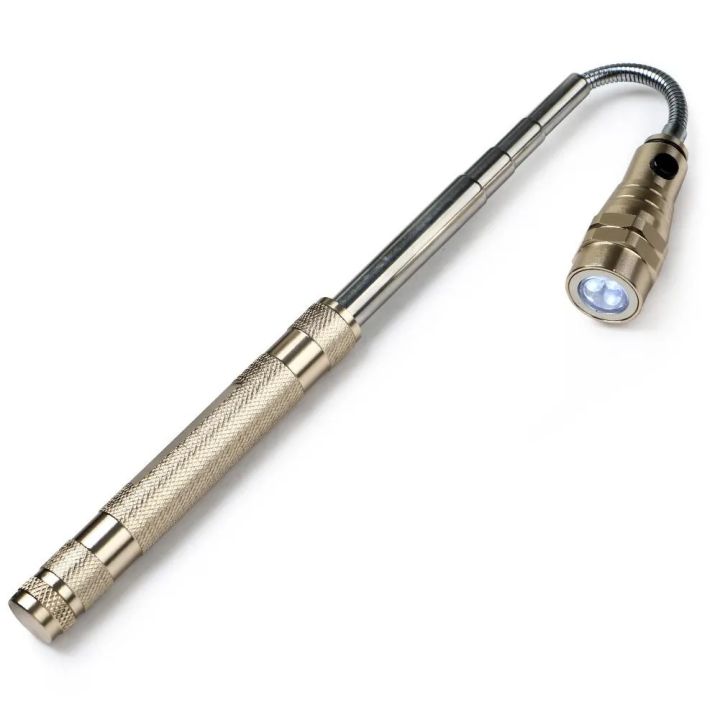 Retractable LED Flashlight Telescopic Extending Torch LED Flashlight W ...