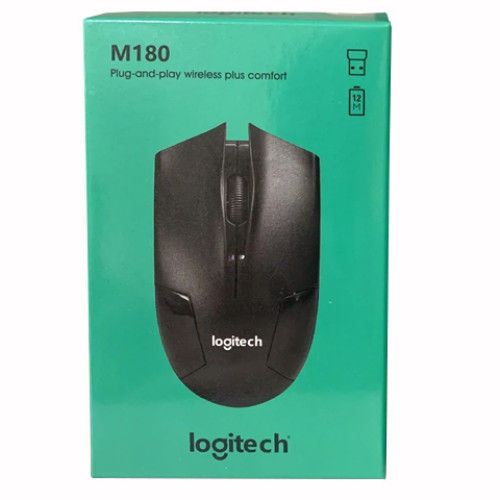 Logitech M180 Plug And Play Wireless Mouse | Daraz.pk