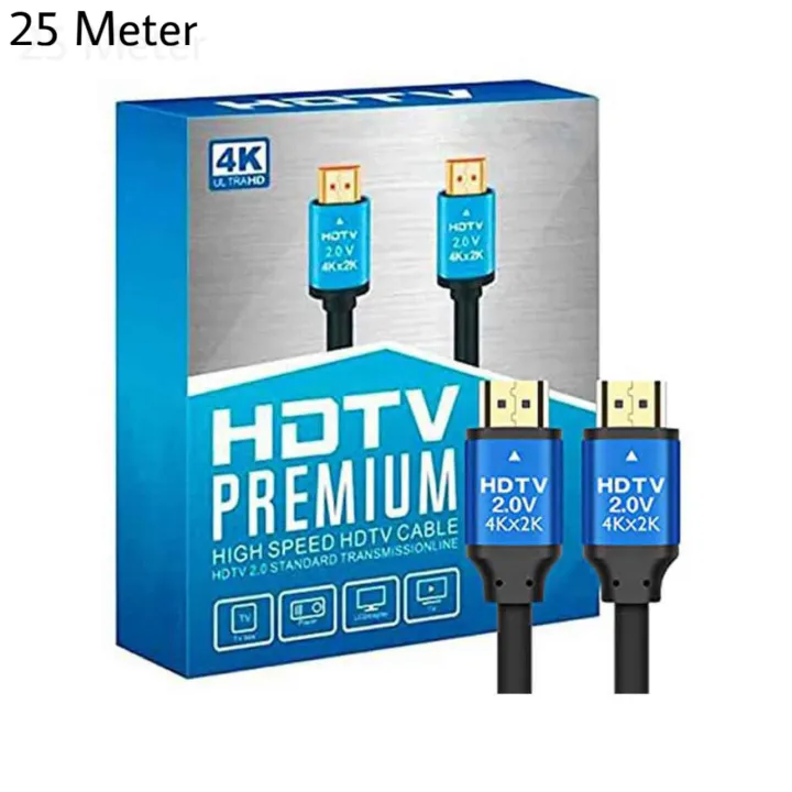 Speed-X 2.0V HDMI Premium Cable Ultra HD 4k 25m 25 meter | Daraz.pk