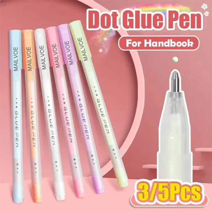 6PCS/Set INS Candy Color Glue Pen Quick-Dry High Viscosity Dispensing ...
