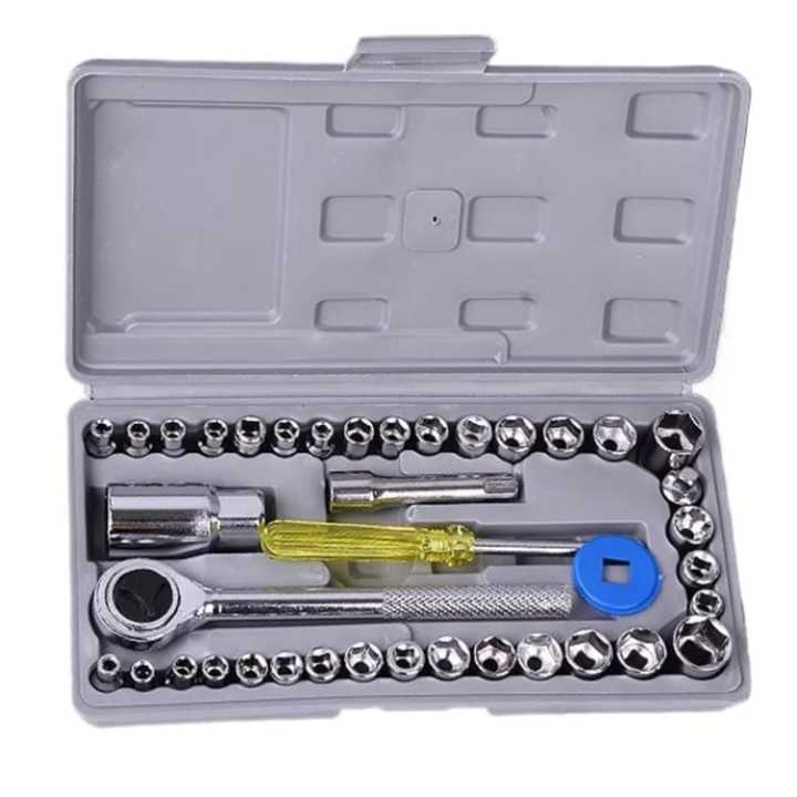 GST Original 40 Piece Toolkit Tool kit Combination Socket Ratchet ...