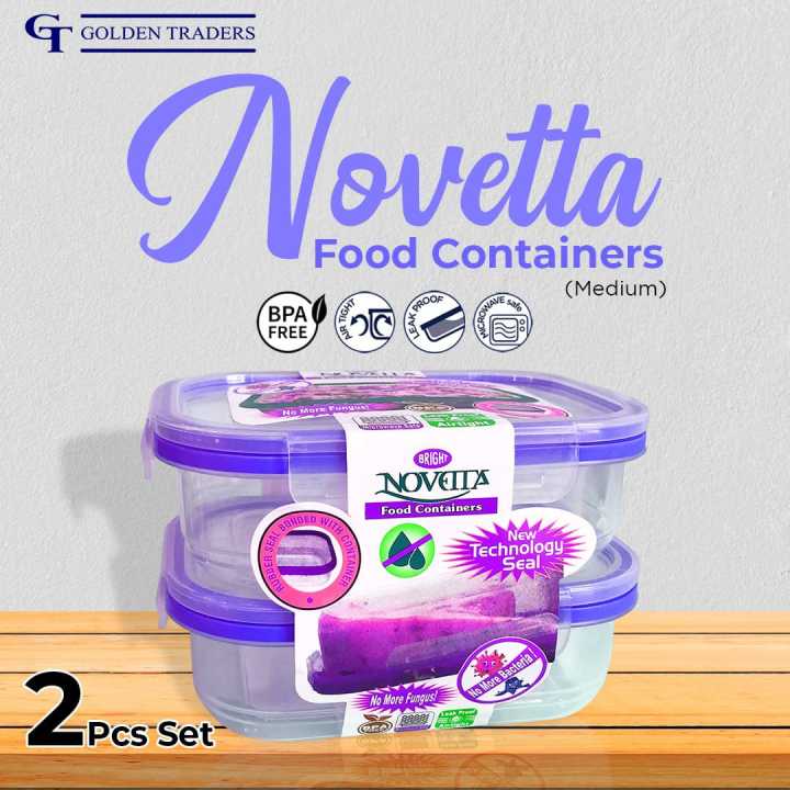 Novetta Food Containers With New Technology Seal | Daraz.pk