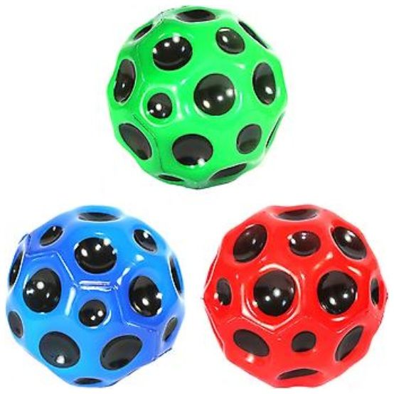 Astro Jump Space Moon Ball, Super High Elasticity Rubber Bouncy Ball ...