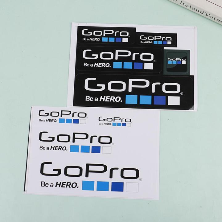 9 Pcs Icon Logo Stickers Decal Set for GoPro Hero Sports Helmet ...
