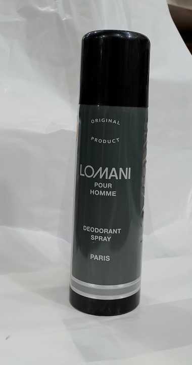 Lomani Pour Homme Body Spray For Men - 200 Ml | Daraz.pk