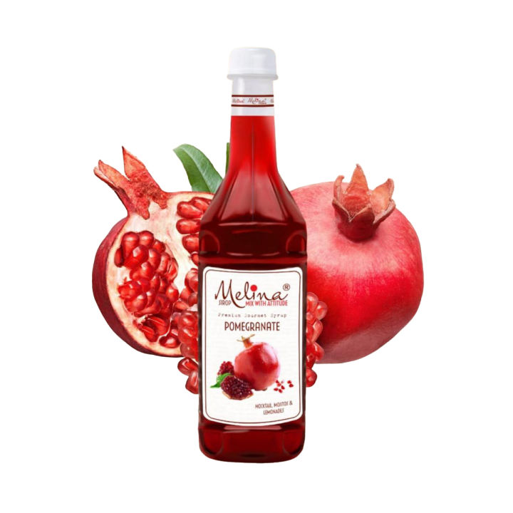 Melina - Pomegranate Flavoured/Flavored Syrup 750ml | Daraz.pk