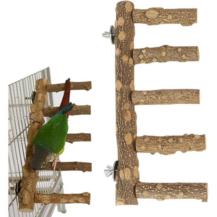 ZYMAL STORE natural wooden bird toy Wood Bird Perch | Natural Parrot ...