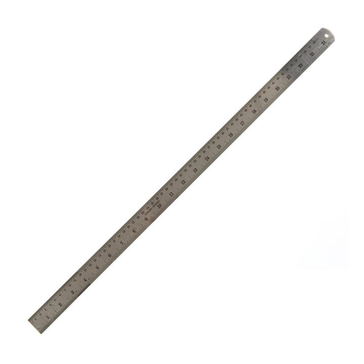 Scale Steel (Ruller) (24-inch long) (9mm Thick) (AA-Quality) | Daraz.pk