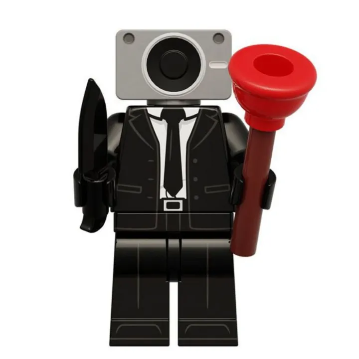 set Children Puzzle Skibidi Toilet Skibidi Toilet Bricks Dolls Titan ...