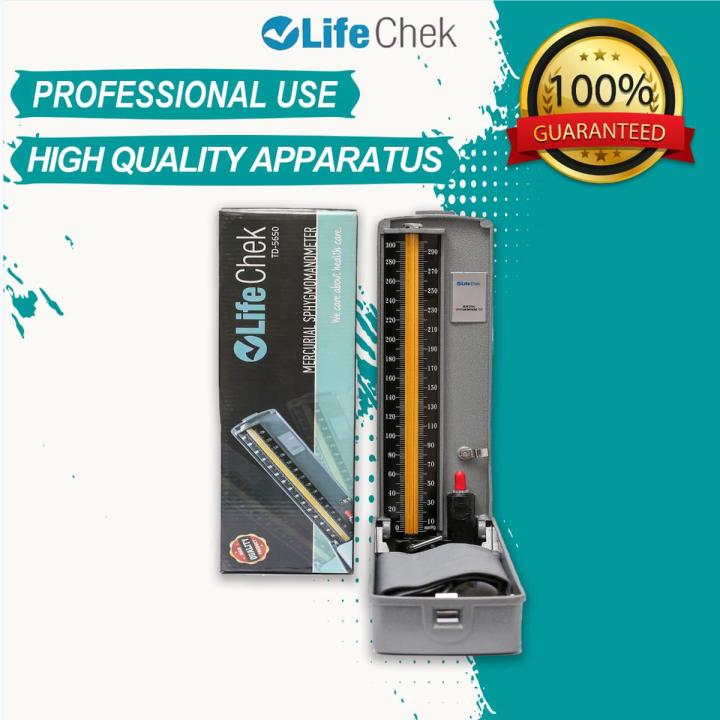 Lifechek Mercurial Sphygmomanometer Bp Operator | Daraz.pk