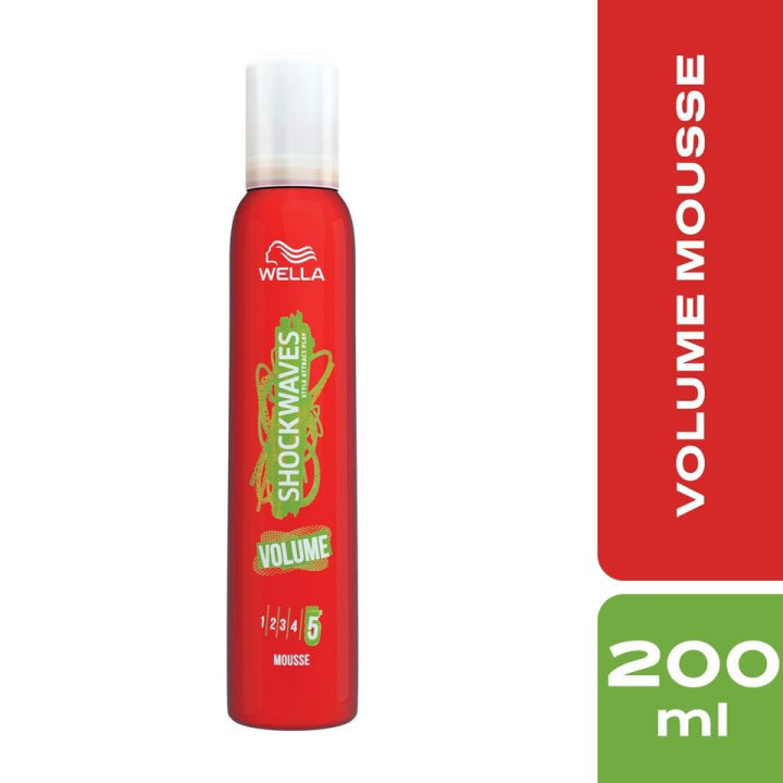 Wella Heat Protection Ultra Strong Mousse Hold Spray 200ml | Daraz.pk