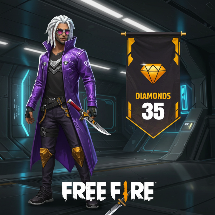 Garena Free Fire 35 Diamonds Top Up (Pakistan Region) – Instant ...
