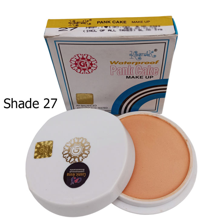 Kosmik Pan Cake Water Proof Indian Makeup Base Shade 27 | Daraz.pk