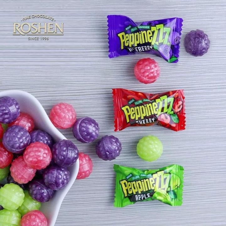 ROSHEN Peppinezzz Center Filled Hard Candy Assorted Flavor 1kg | Daraz.pk