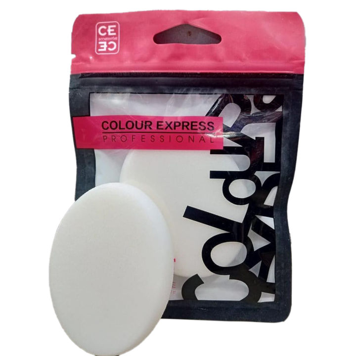Color Express Oval Base puff Cosmetic Puff | Daraz.pk