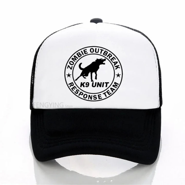 New Zombie Outbreak Response Team K9 Unit Canine Dog Zombies baseball ...