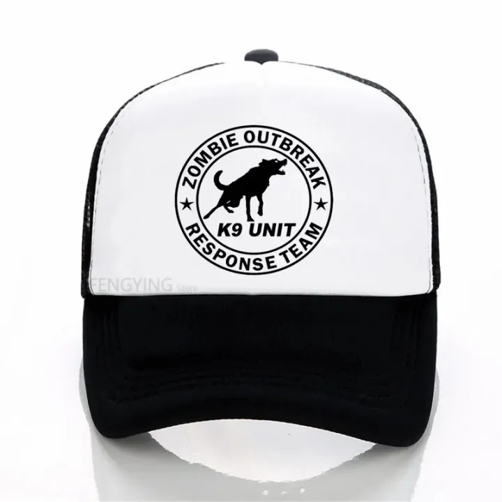 New Zombie Outbreak Response Team K9 Unit Canine Dog Zombies baseball ...