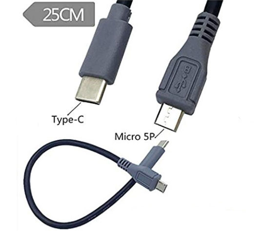 USB Type C to Micro B Cable for Mobile Tablet to Laptop USB Type C Male ...