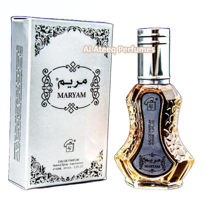 Maryam 35ml Spray Eua De Parfum Natural Spray by Lulu Gallery Trading ...