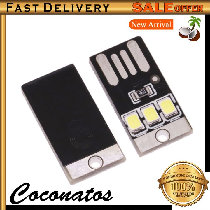 Mini USB Power LED Light Pocket Night Camping Equipment for Power Bank Computer Ultra Low Power ...