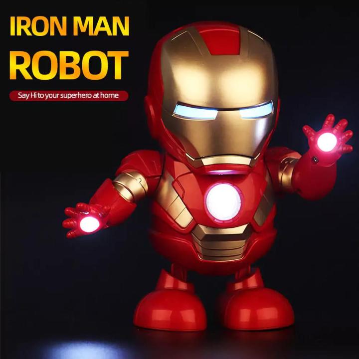 Mini Flexible Dancing Robot – Iron Man | Daraz.pk