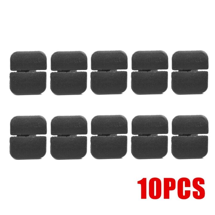 Cotton Insulation Lining 10pcs Plastic Car Hood Bonnet Clamp Hood ...
