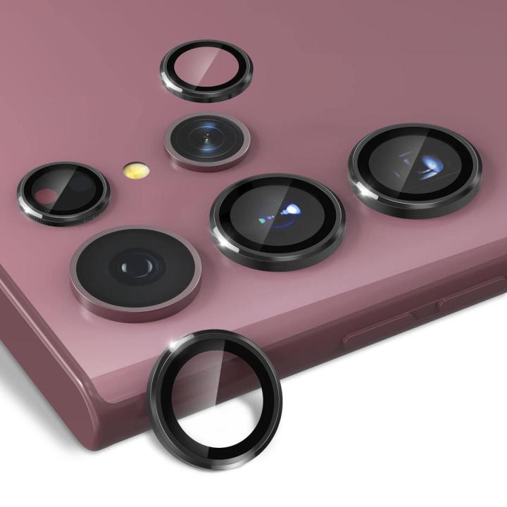 Samsung Galaxy S22 Ultra Camera Protector Burgandy | Daraz.pk