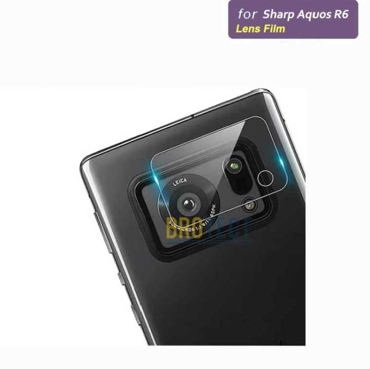 Sharp Aquos R6 Back Camera Lens Protector 9H Soft Nano Film Platic ...