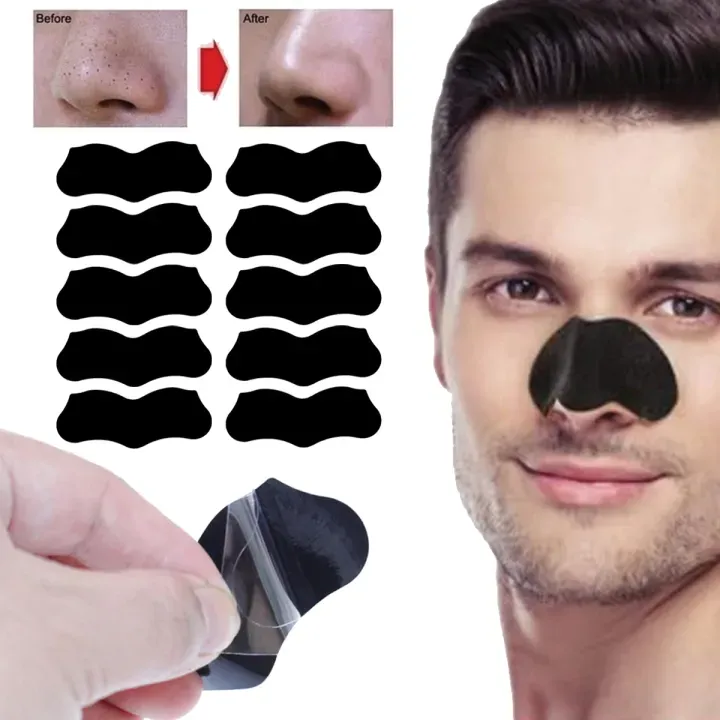 Nose Blackhead Remover Strips Mask Skin Care Shrink Pore Acne Treatment ...