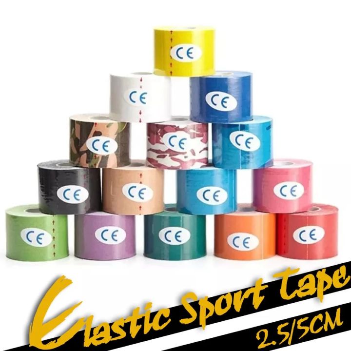 GOBYGO Elastic Sport Tape Kinesiology Tape Athletic Strapping Gym ...