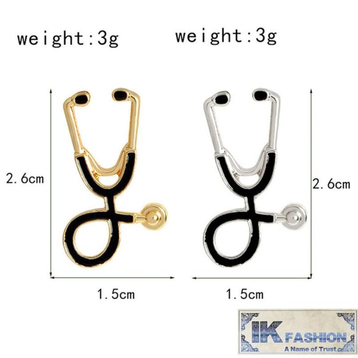 IK Fashion - Doctor Nurse Pin Medicine Enamel Pins Stethoscope Pin ...