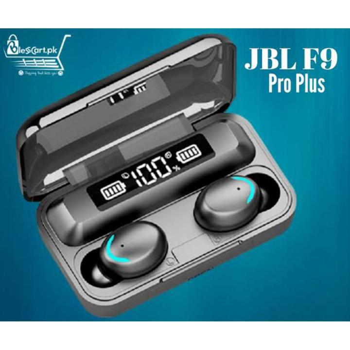 JBL Air F9 PRO + Dual Bluetooth Wireless Earbuds with Mic - High ...