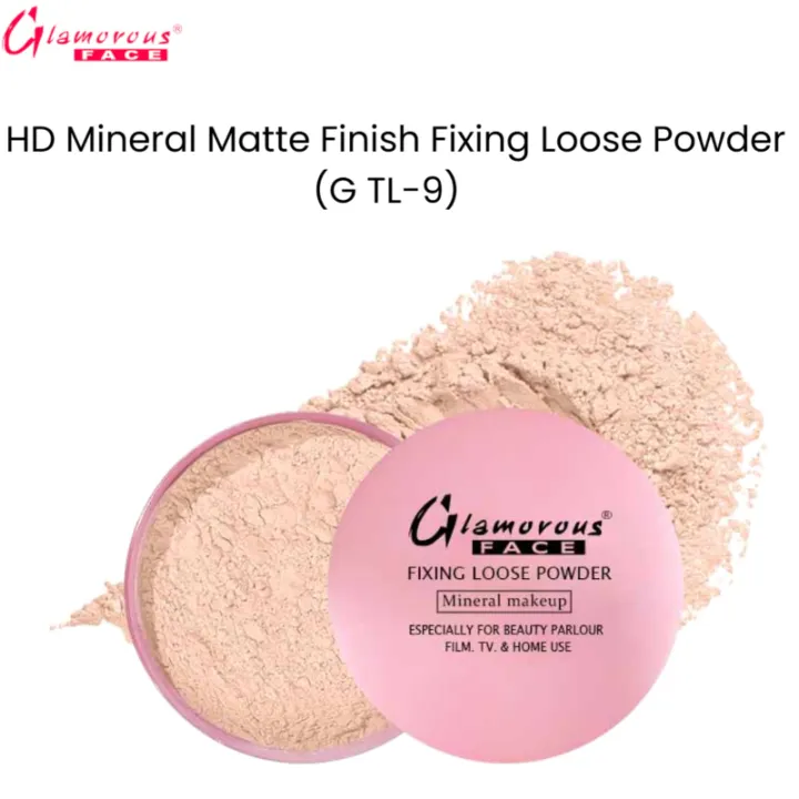 Glamorous Face HD Mineral Matte Finish Fixing Loose Powder (G TL-9 ...