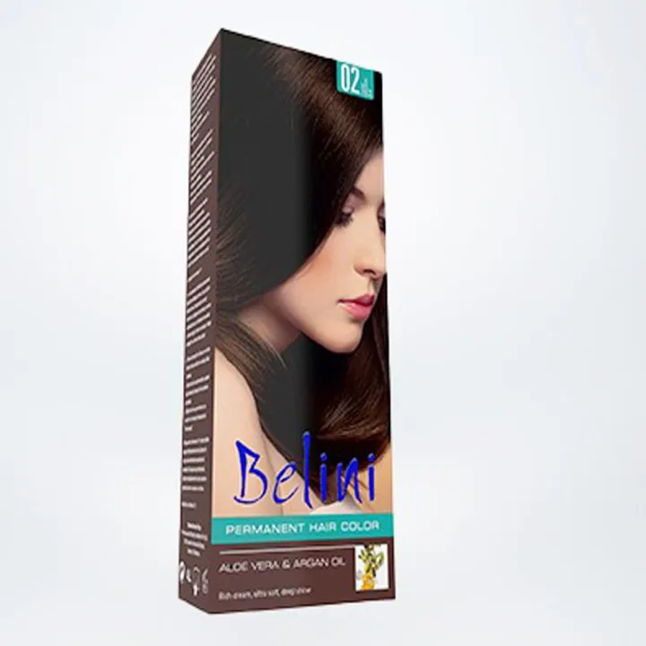 Belini Hair Color Tube 02 Dark brown | Daraz.pk