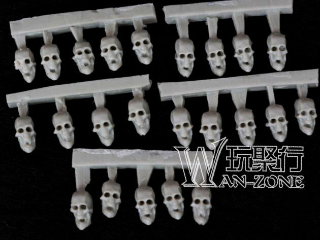 Resin Model Warhammer 40k Skull for Transformation About 7mm in Height ...
