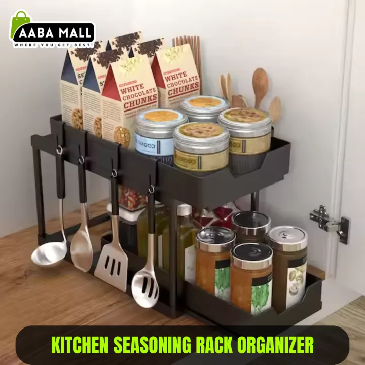 Double Under Sink Organizer and Storage Cabinet Under Sink Organizer ...