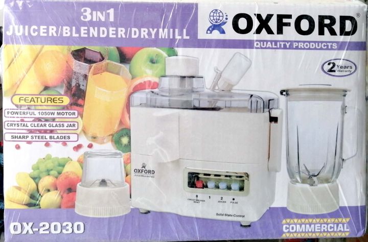 Oxford 3 In 1 Super Blender OX-2030 | Daraz.pk