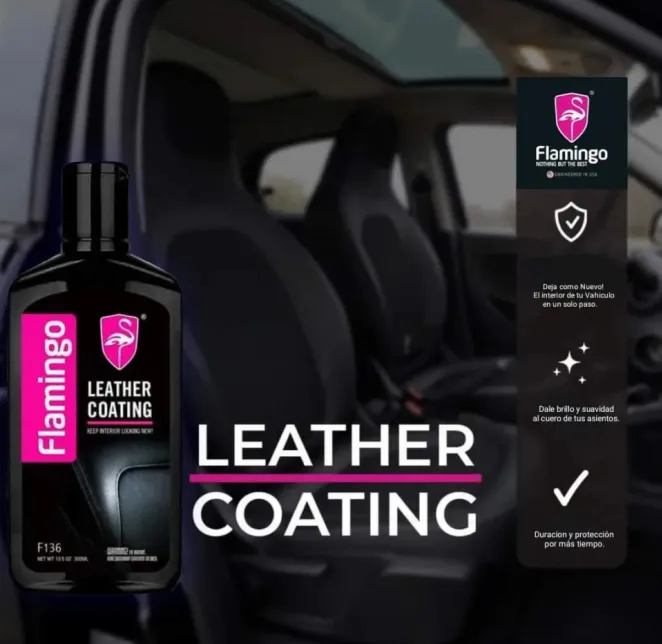 Flamingo Leather Coating 300ml | Car Leather Conditioner & Protector ...