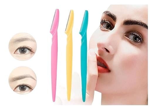Pack Of 3 Twinkle Eyebrow Razor- Eyebrow Face Hair Removal Razors ...