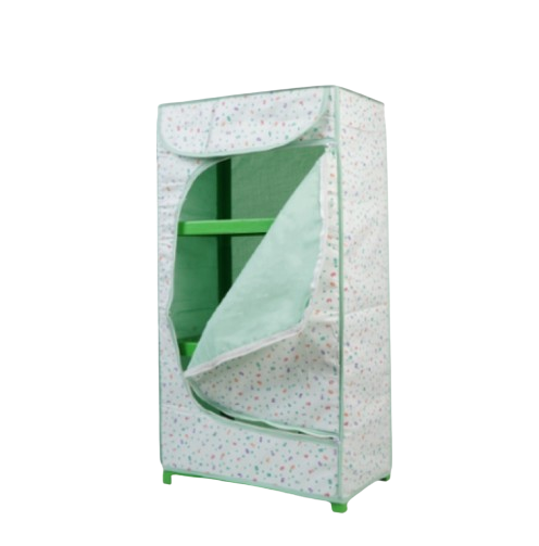 3 Shelves Kids Folding Wardrobe Almari | Daraz.pk