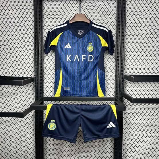 Original Ronaldo Full Kit for kids Al Nassr FC - Avaiable | Daraz.pk