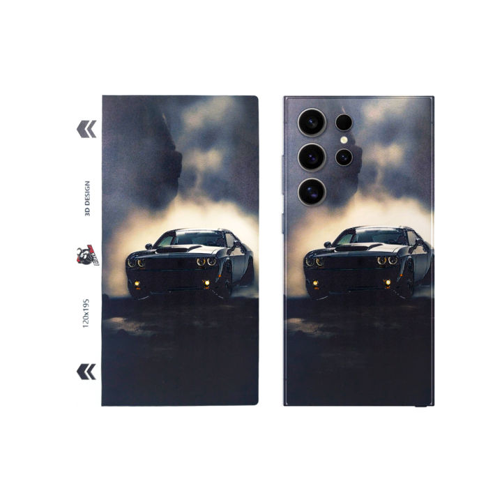 3D Printed Car Mobile Back Skin Protector | Car Mobile Back Sheet ...