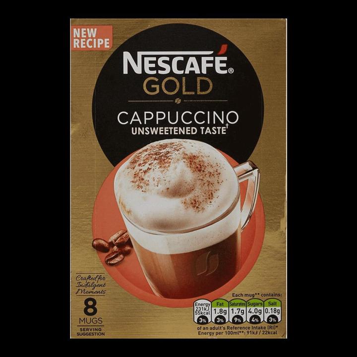 Nes_cafe Gold Coffee Cappuccino Decaf Unsweetened 120-gm | Daraz.pk