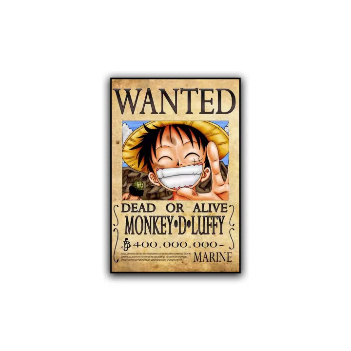 Anime Action Figure Luffy Most Wanted | High Quality Best For Anime ...