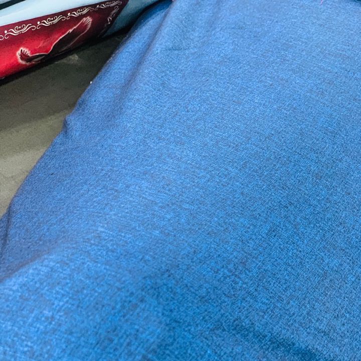 Pure Navy Blue Suit Of Washing Wear Unstitched For Men (shalwarkameez ...