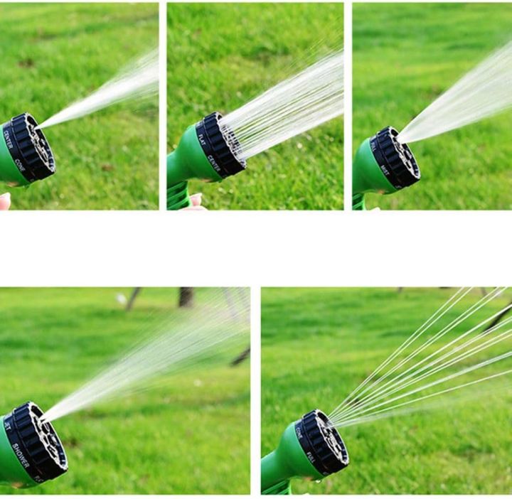 Expandable Garden Hose Water Pipe - 100FT Flexible Water Hose with 7 ...