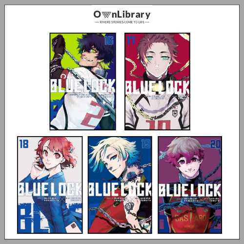 Blue Lock (5 book series) by Muneyuki Kaneshiro (Author) | Daraz.pk